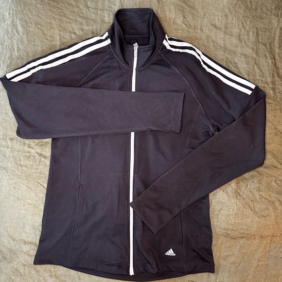 Tops | Adidas Unisex Medium Golf Zip Up | Poshmark